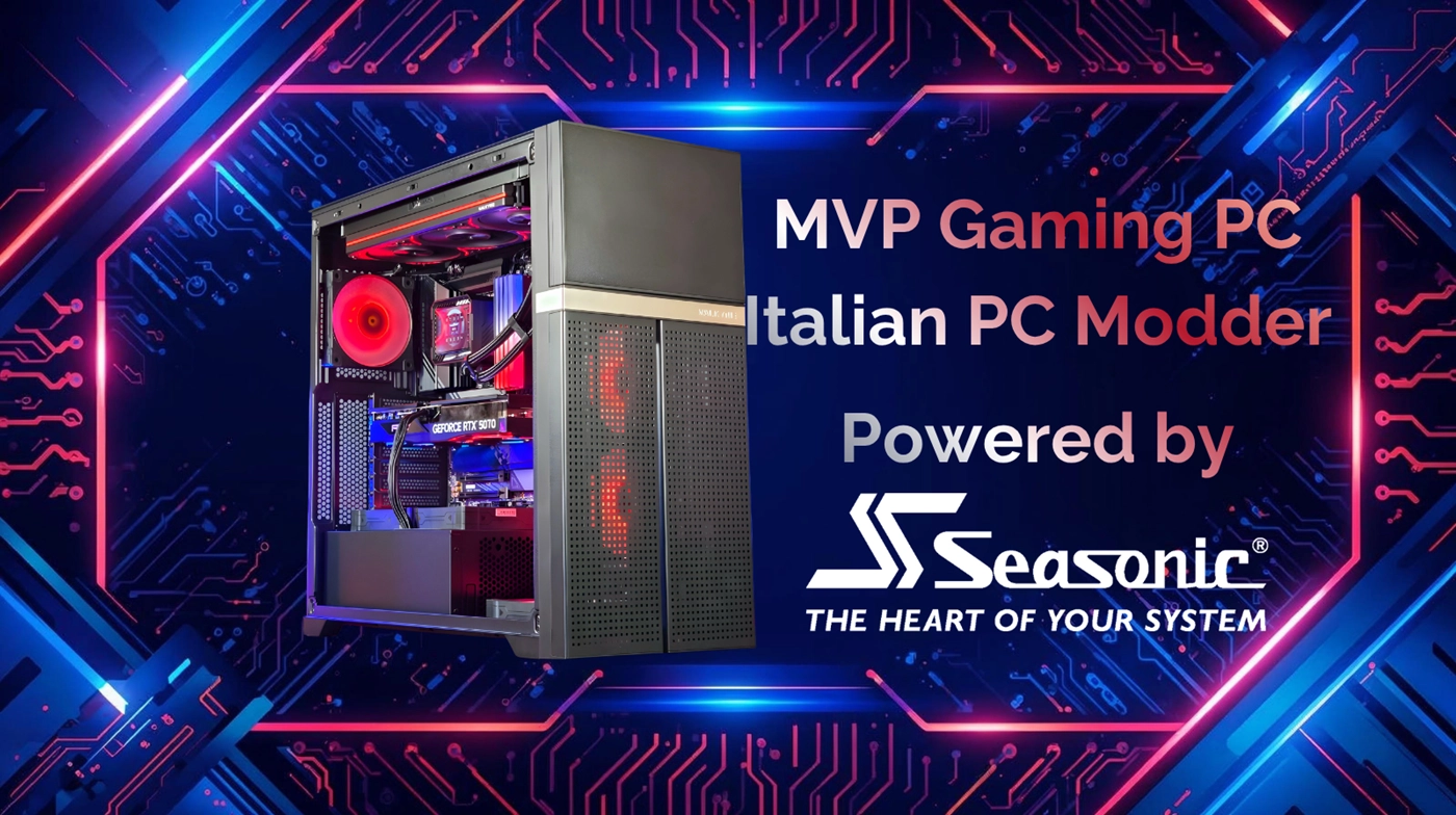 MVP Gaming PC – Italian PC Modder Turning Performance into Art