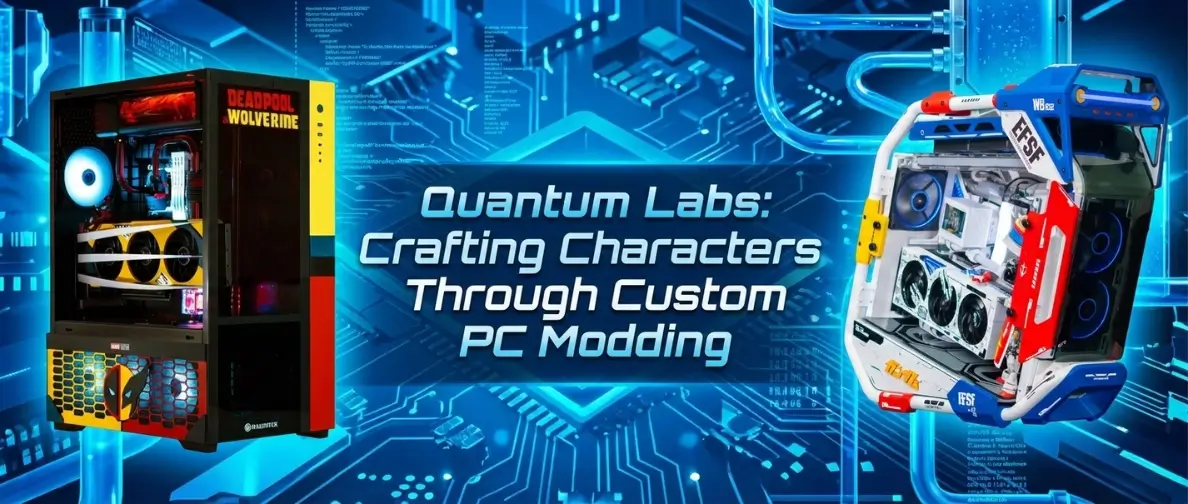 Quantum Labs: Creative Custom PCs by Simone Marino | Seasonic