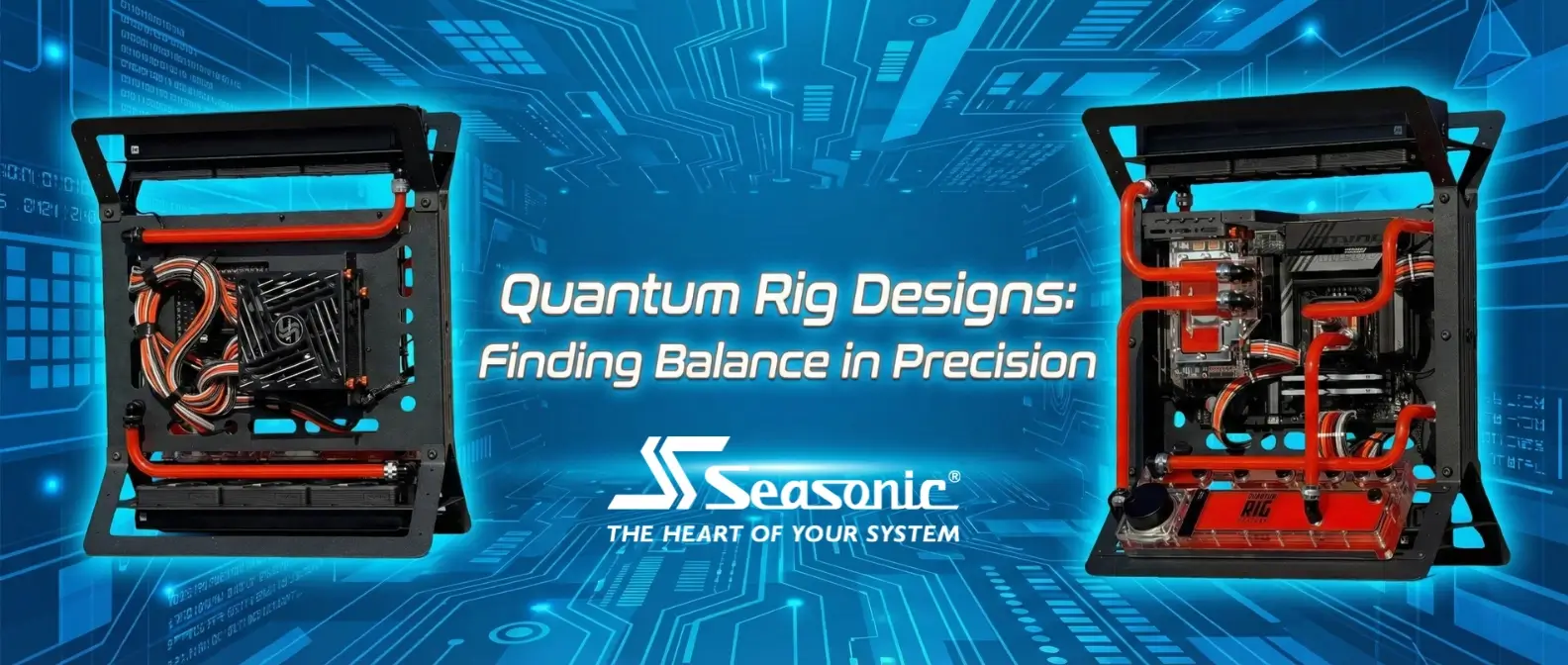 PC Modding PSU Minimalist Build by Quantum Rig Designs